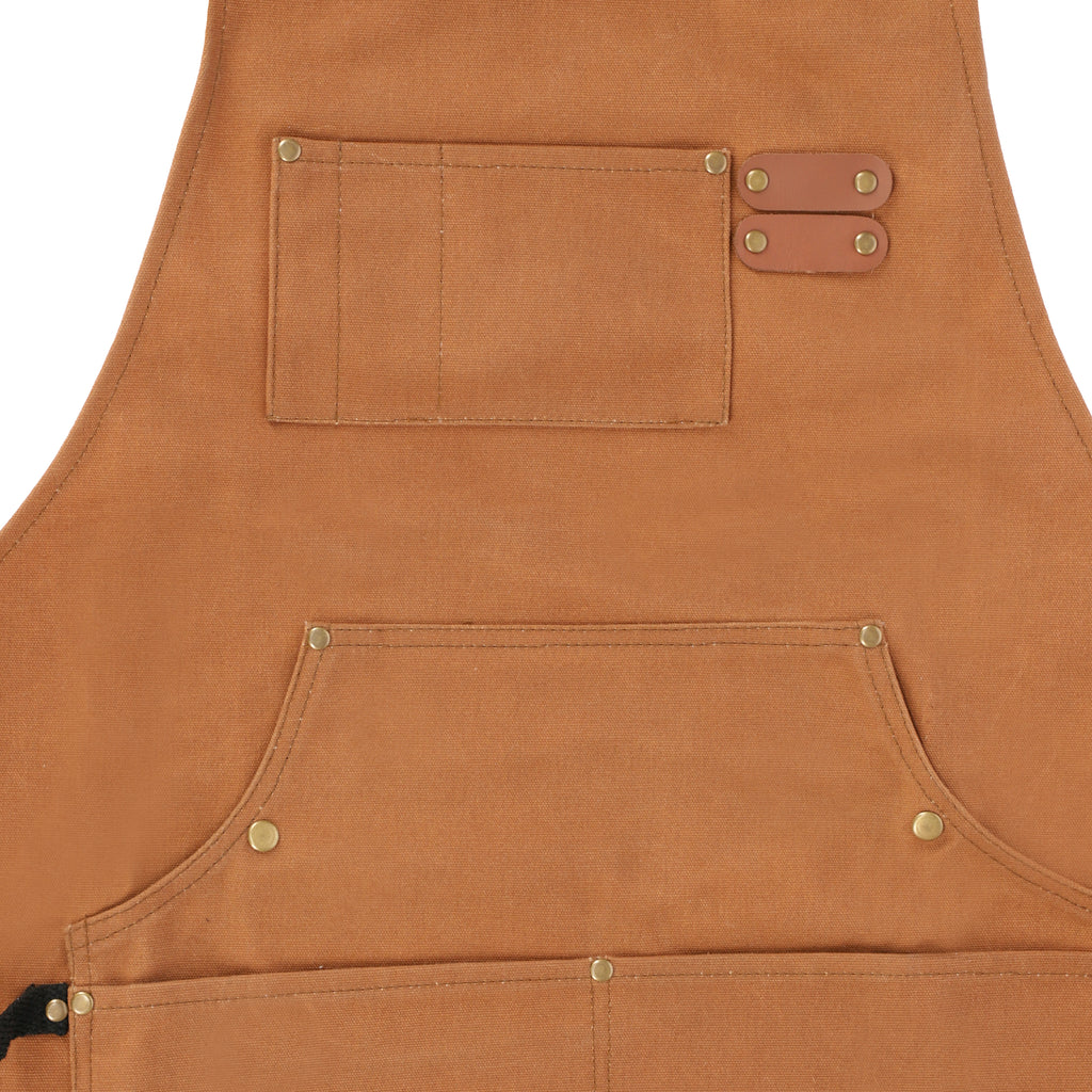 Work Apron | Wood Working Aprons Heavy Duty Waxed Canvas