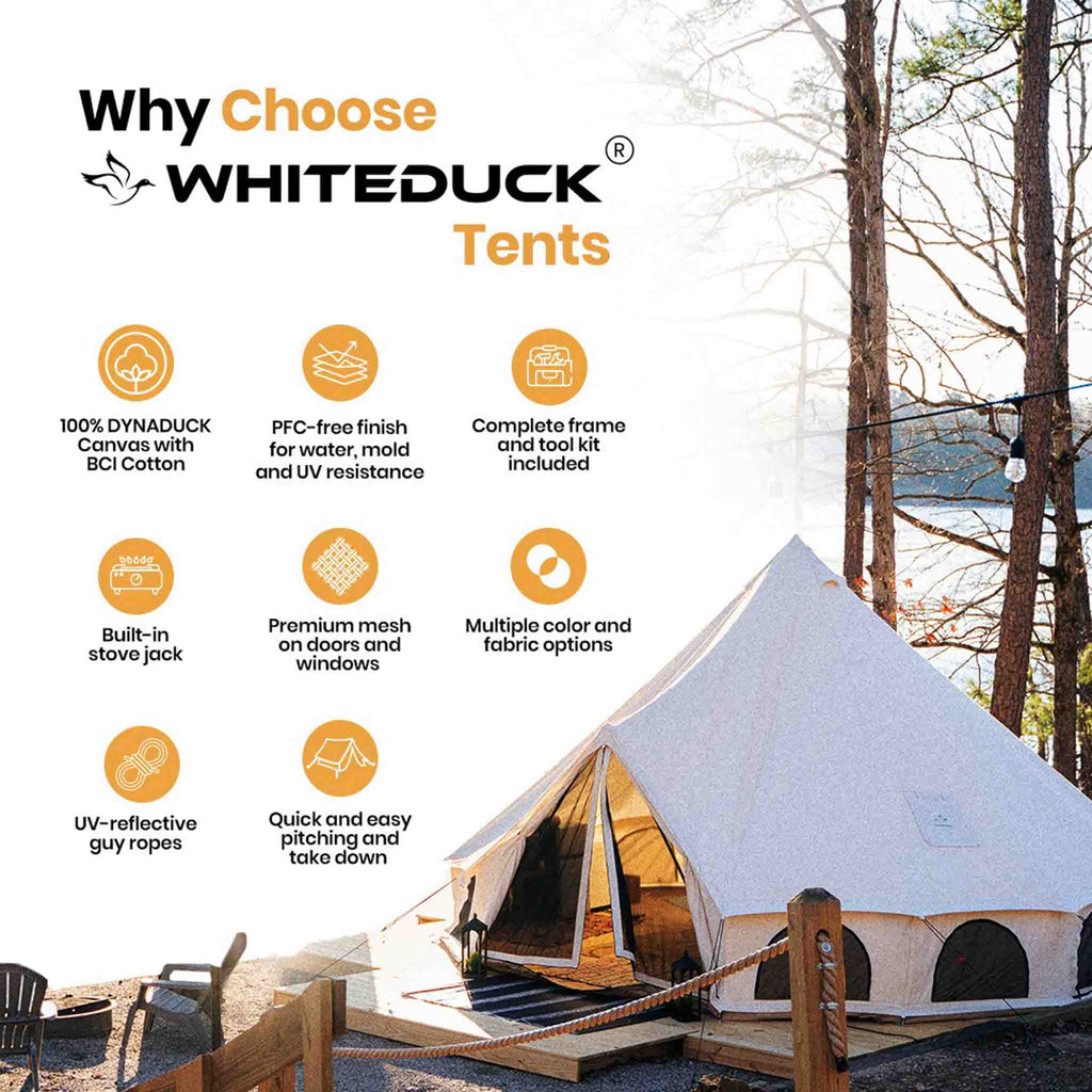 White Duck Bell Tent